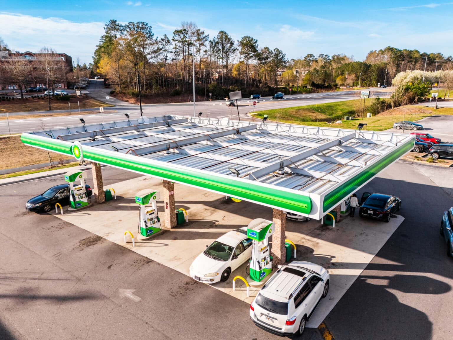 Using a Gas Station Island Canopy - Earticles Web